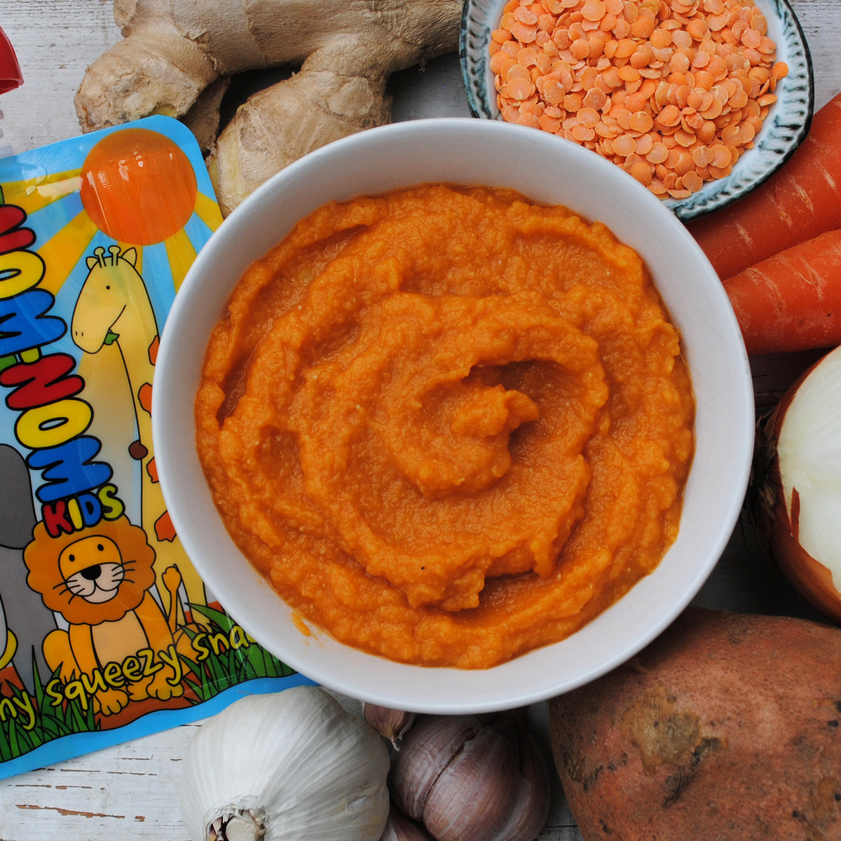Fragrant Sweet Potato Daal - By Louisa Foti – Nom Nom Kids