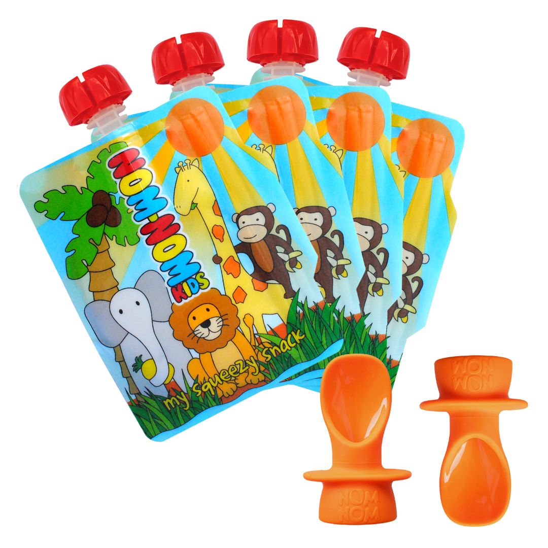 Pouch Spoon Duo – Nom Nom Kids